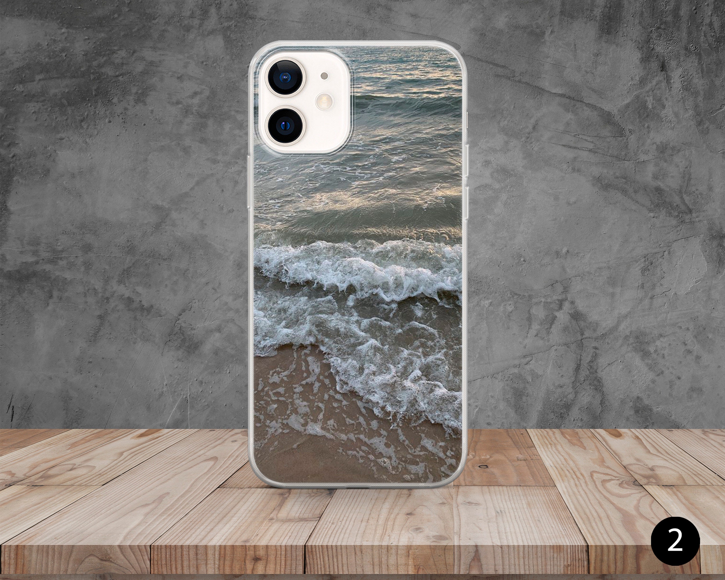 Sea Phone Case Cover for iPhone 15, 14, 13, 12, 11, X, Samsung A14, S23 ...