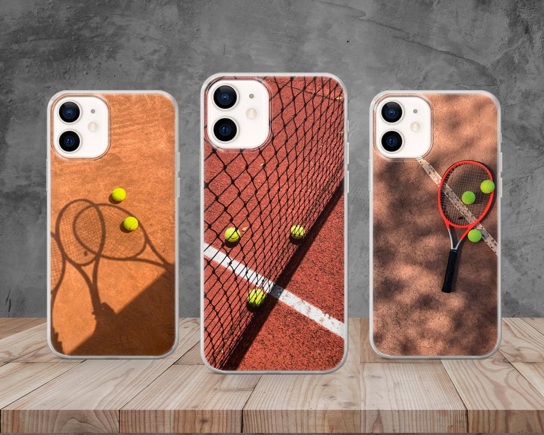 Tennis Phone Case Cover for iPhone 15, 14, 13, 12, 11, X, Samsung A14 ...