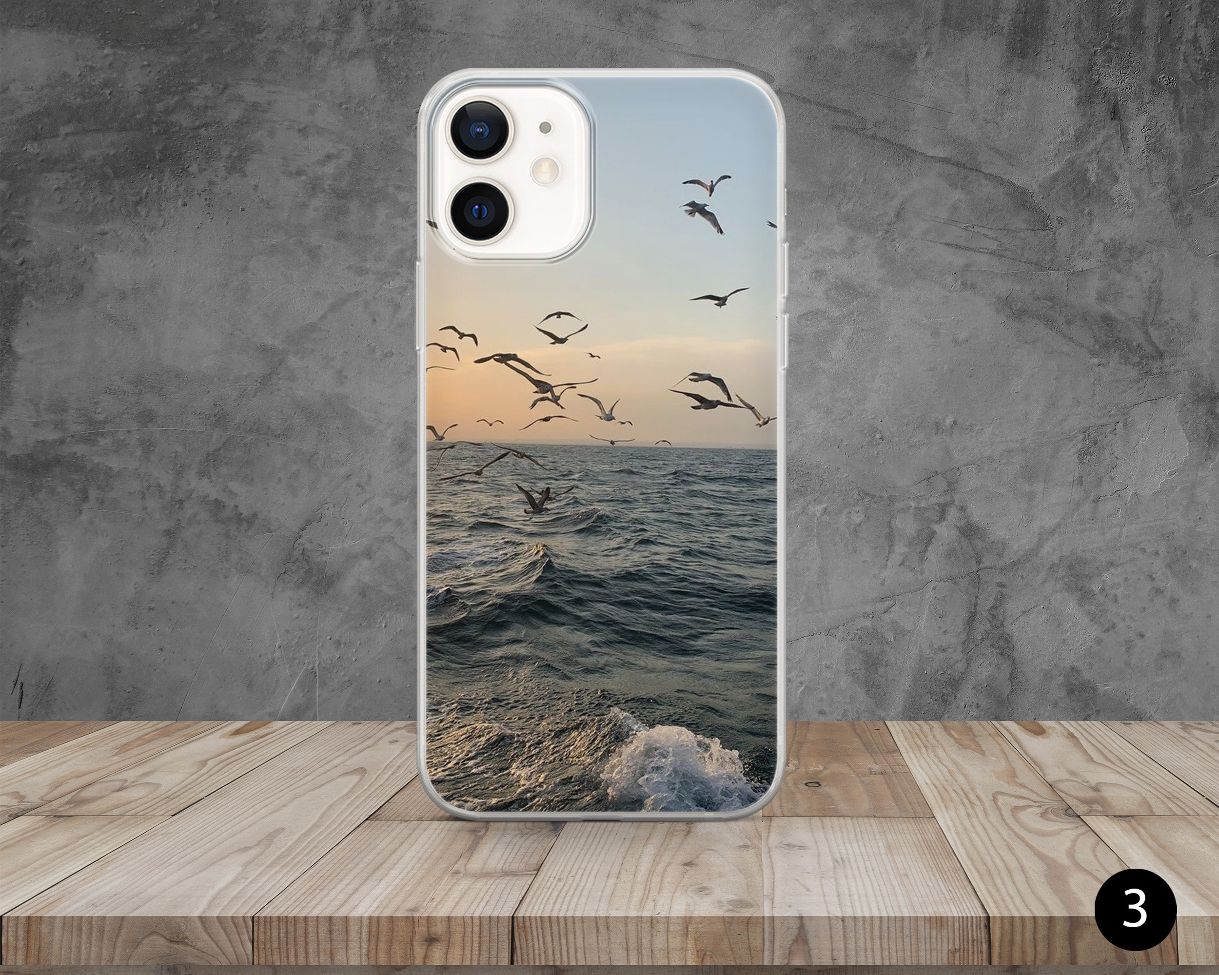 Sea Phone Case Cover for iPhone 15, 14, 13, 12, 11, X, Samsung A14, S23 ...