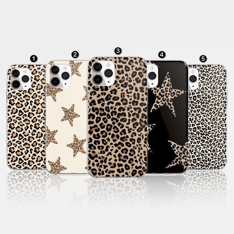 Xr iPhone Case Leopard Print Case - Etsy