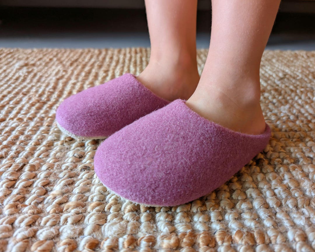 Woolen Kids Clogs of Different Colors - Etsy