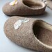 Woolen Clogs With Embroidery - Etsy