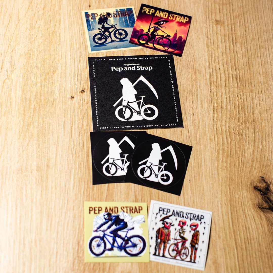 Pep and Strap - Sticker Pack S - Etsy