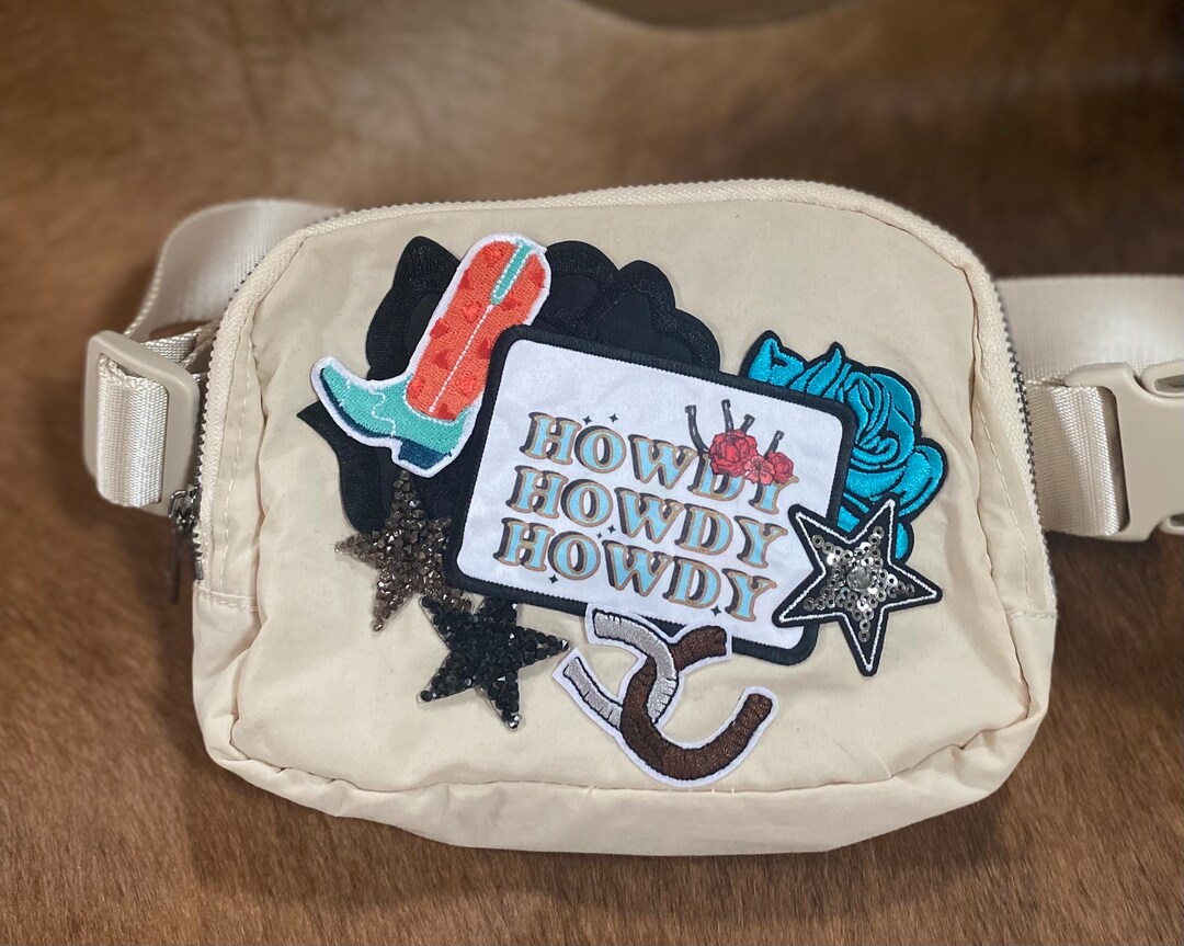 Patch/crossbody Bag, HOWDY, Boho, Western, Trends, Patches - Etsy