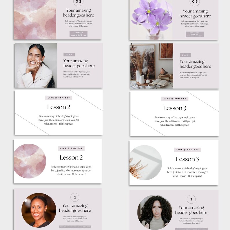 25 Facebook Cover Templates Canva Facebook Event Banners - Etsy