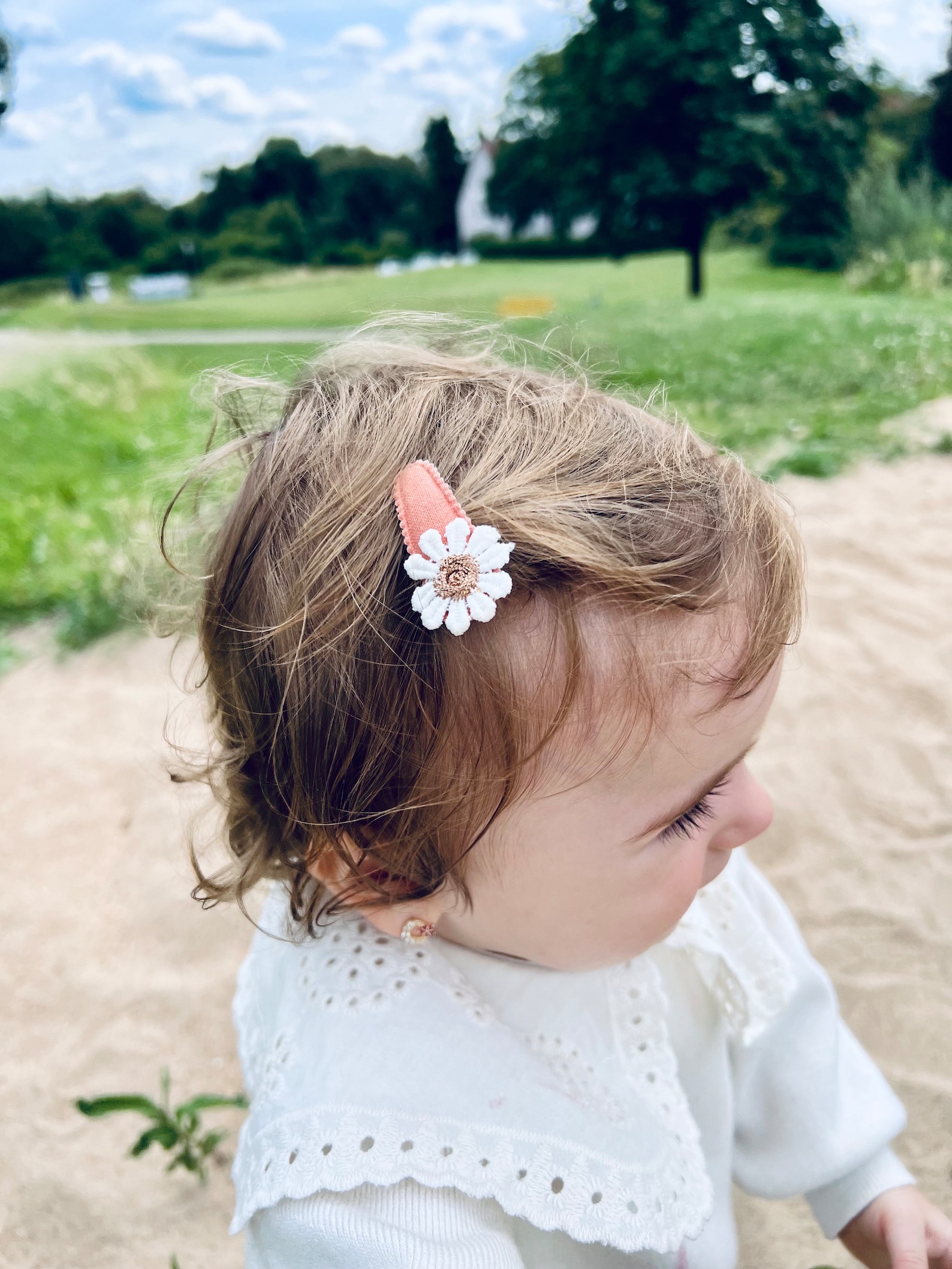 Set of 4/8 Baby Children Girls Women Hair Clip Hair Clip Fabric Clip ...