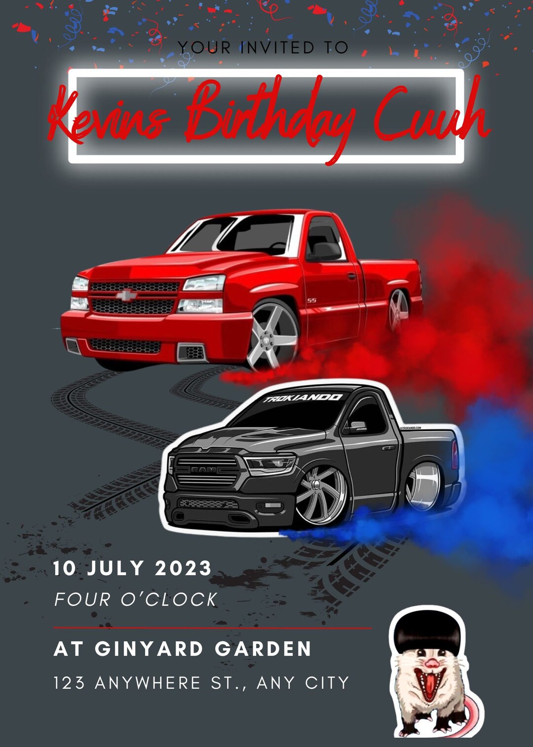 Trokiando Party - Etsy