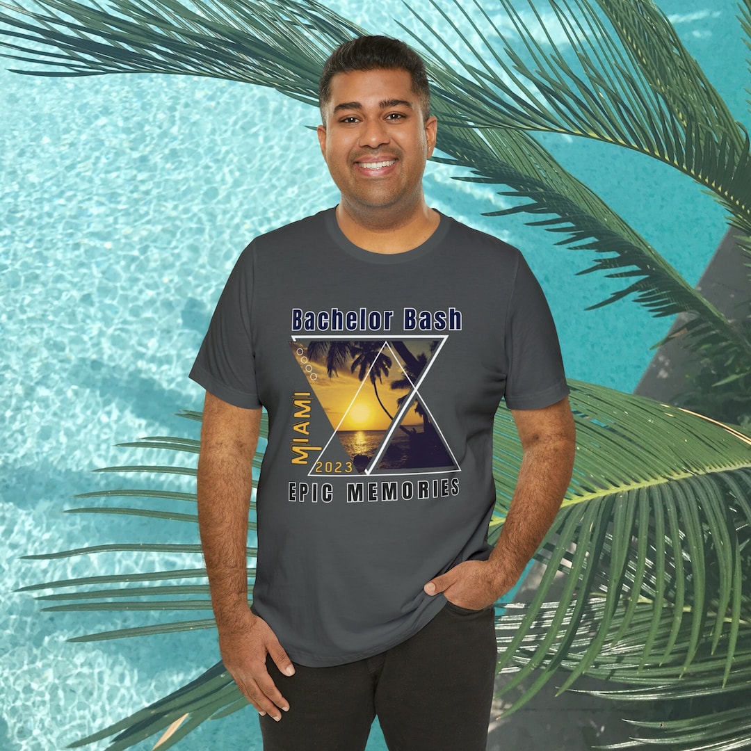 Bachelor Bash Miami 2023 Epic Memories Bachelor Party Men - Etsy