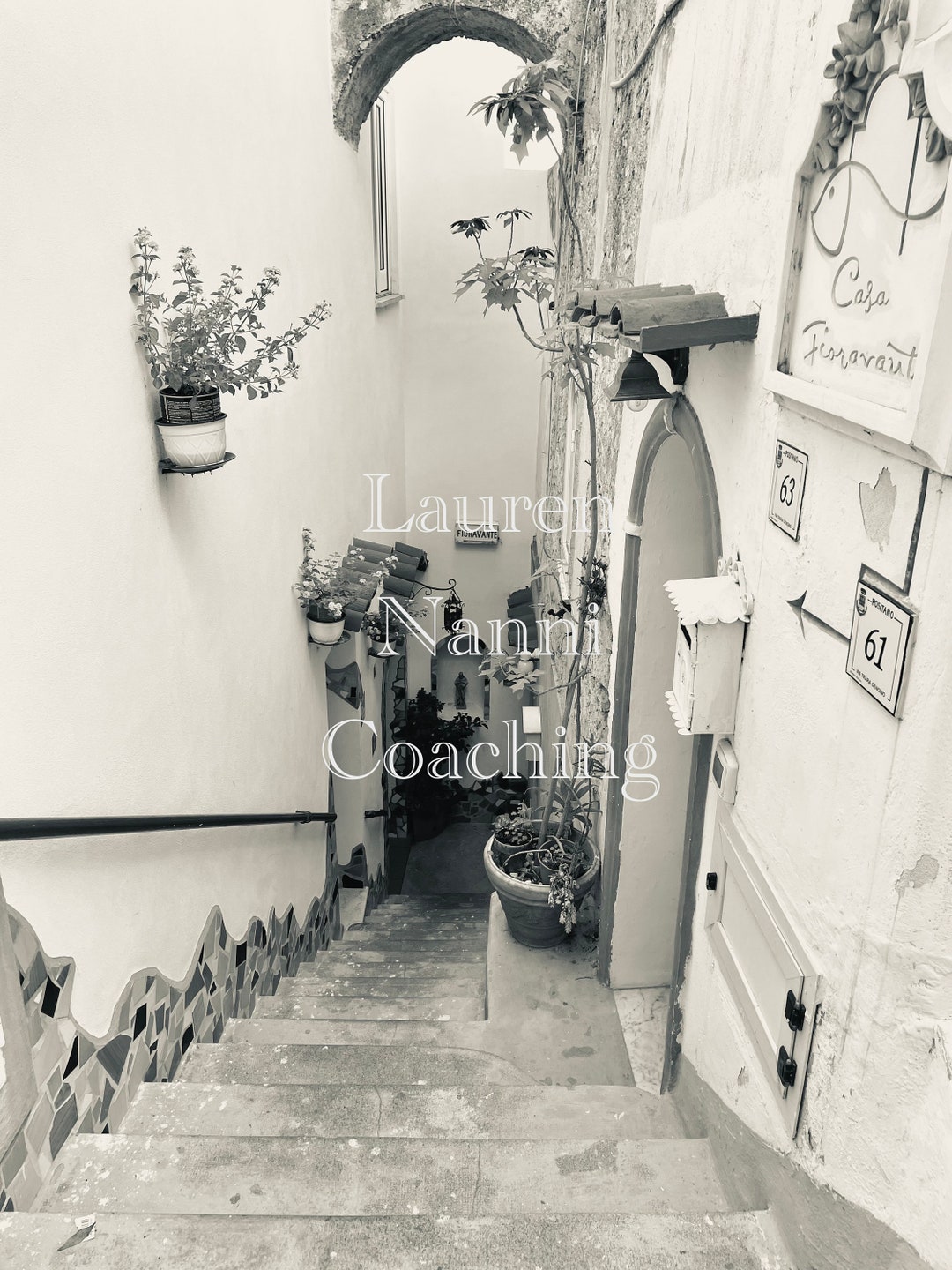 Positano Italy Vision Board Travel Inspiration Portrait - Etsy