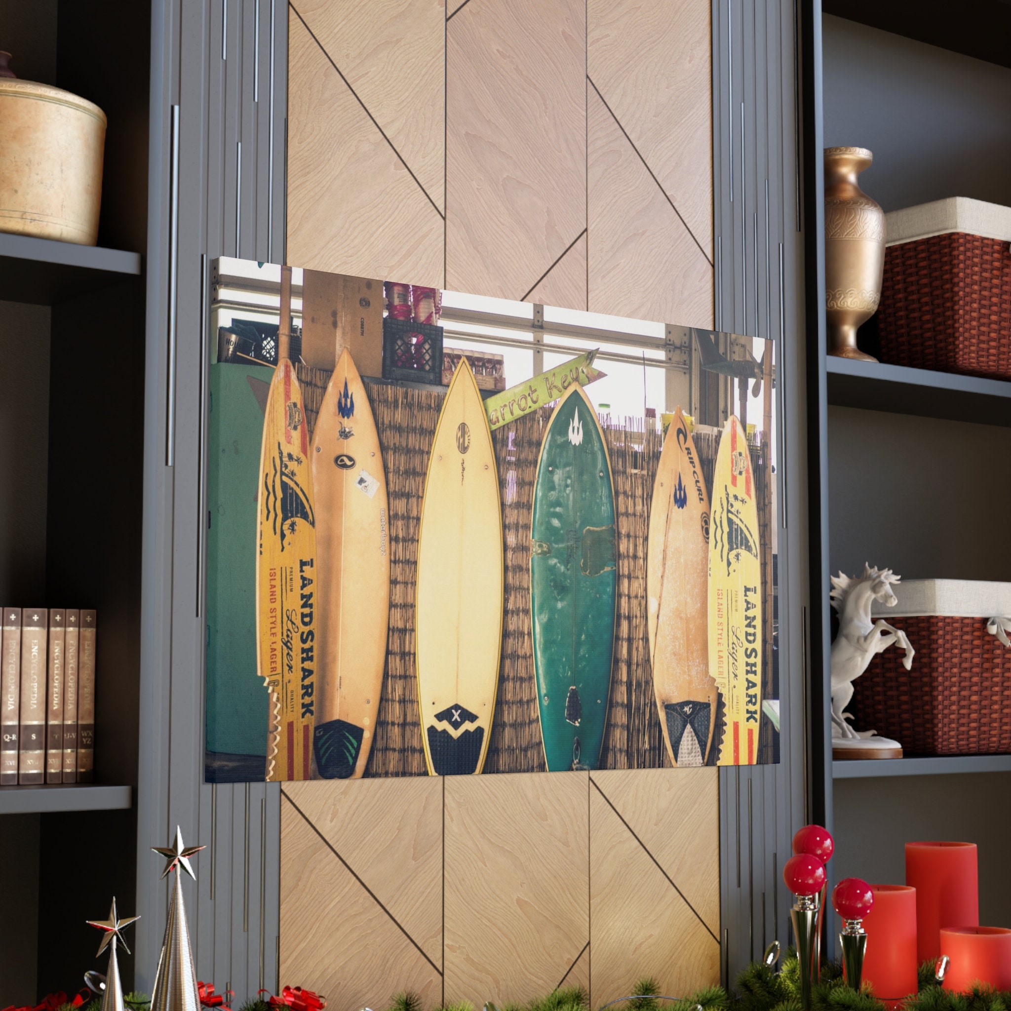 Wall Decor Surfboards, Canvas Wall Art, Surfboards in Shop - Etsy