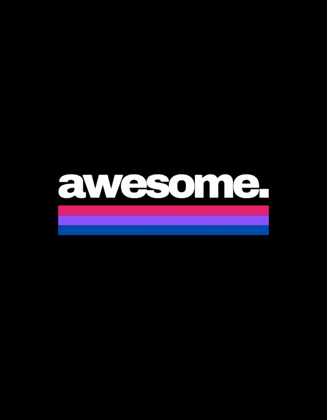Awesome Bisexual Lgbtq Pride Flag | Digital PNG File, You Print Any ...