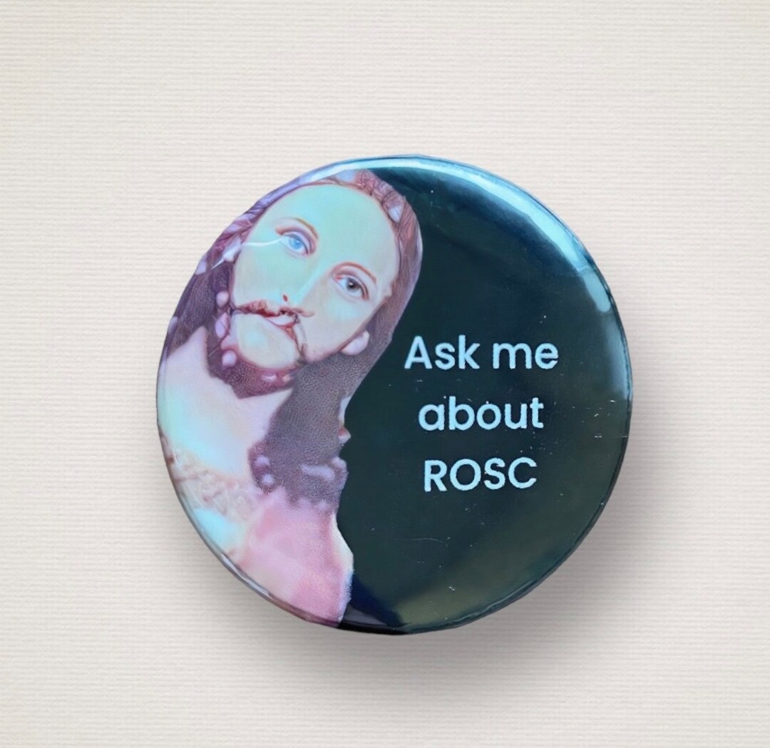 1.5 Jesus ROSC Badge - Etsy