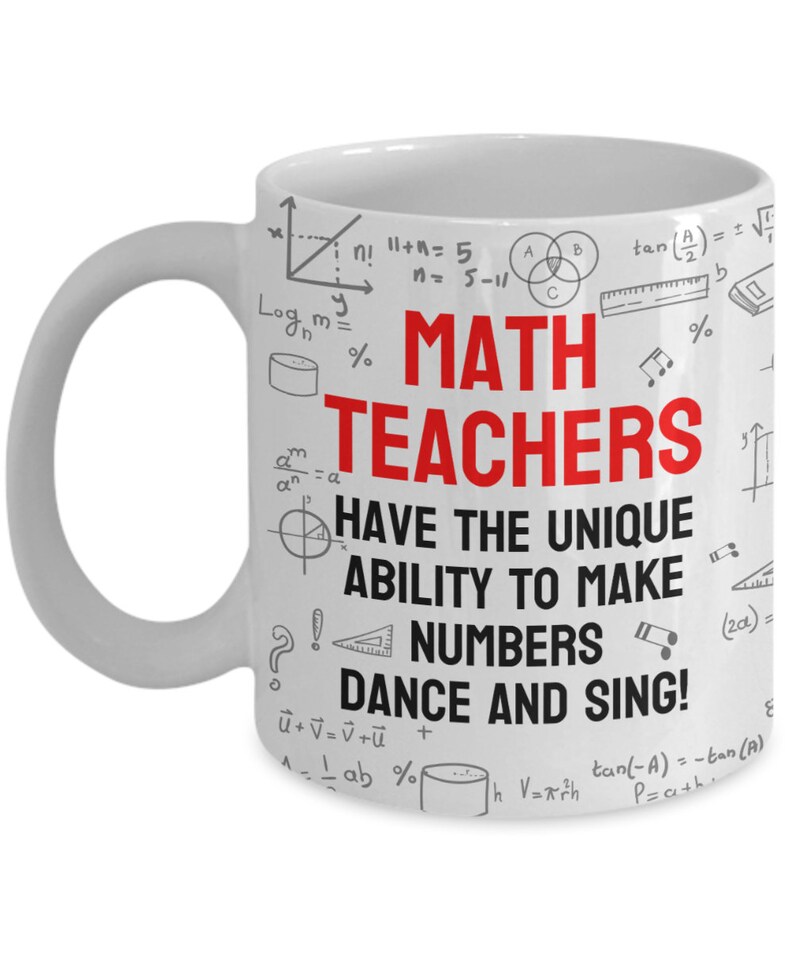 Math Teacher Gift, Math Teacher Mug, Math Teacher, Math Teacher Have ...