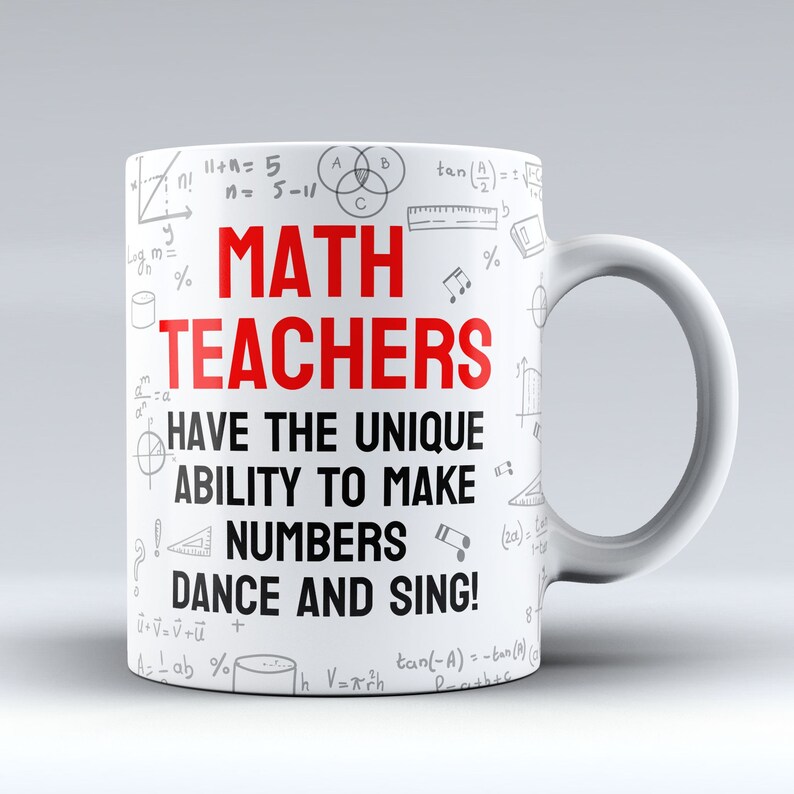 Math Teacher Gift, Math Teacher Mug, Math Teacher, Math Teacher Have ...