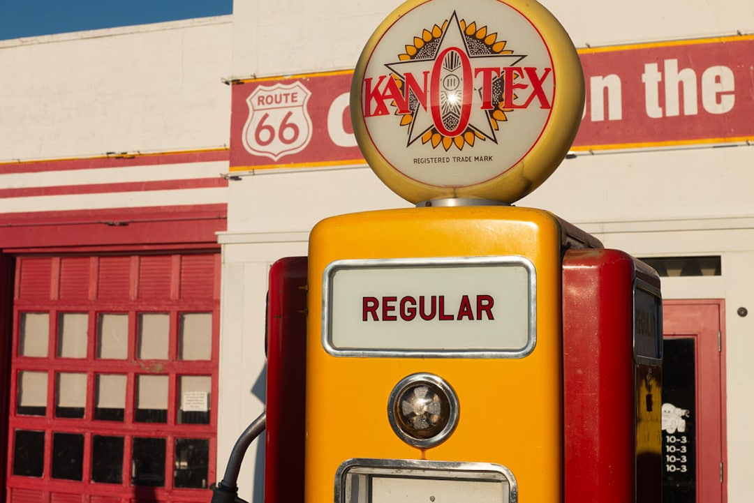 Vintage Gas Pump Kanotex Gas Station in Galena, Kansas - Etsy