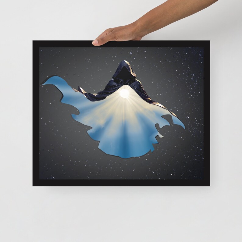 Narafox Jason Asano Soul Crest Framed Poster - He Who Fights With ...