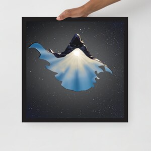 Narafox Jason Asano Soul Crest Framed Poster - He Who Fights With ...