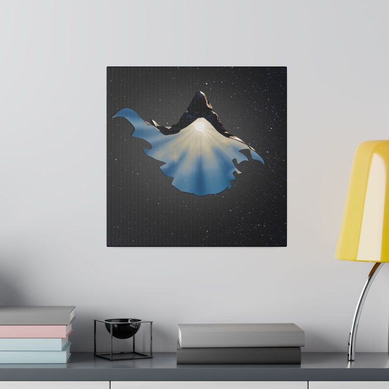 Narafox Jason Asano Soul Crest Framed Canvas - He Who Fights With ...