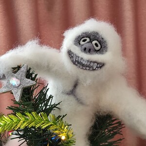 Christmas Tree Topper Abominable Snowman Tree Toppers Christmas ...