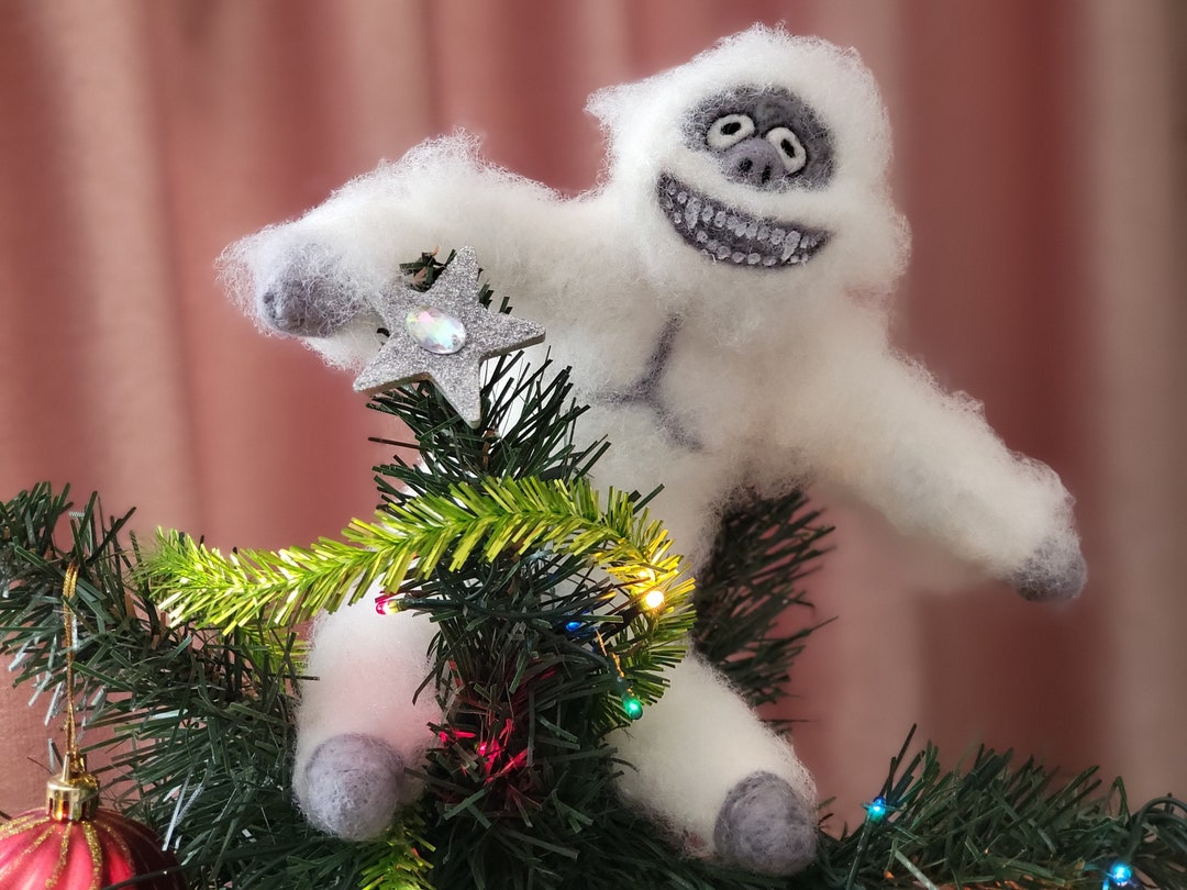 Christmas Tree Topper Abominable Snowman Tree Toppers Christmas ...