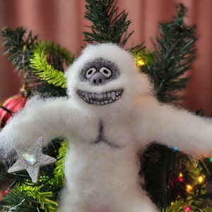 Christmas Tree Topper Abominable Snowman Tree Toppers Christmas ...