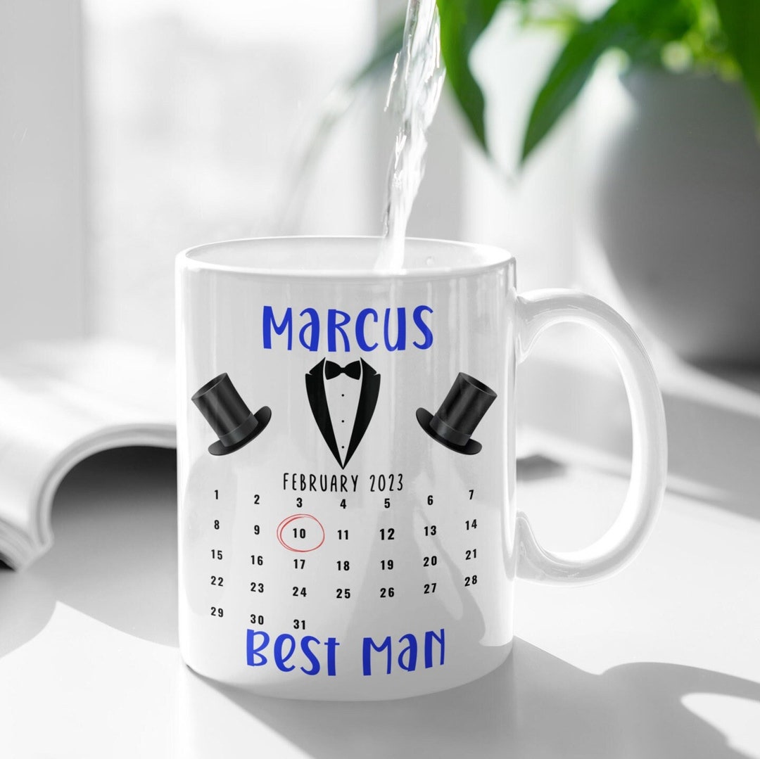 Best Man Personalised Wedding Gifts, Best Man Wedding Mug, Best Man ...