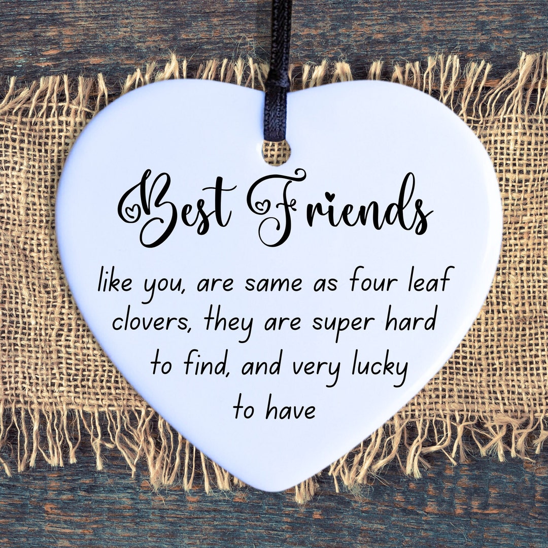 Best Friends Decoration Friendship Ornament Best Friends - Etsy