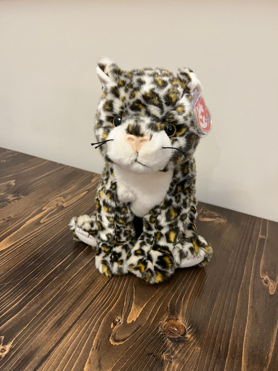 TY Beanie Buddy sneaky the Leopard Plush 10 Inch - Etsy