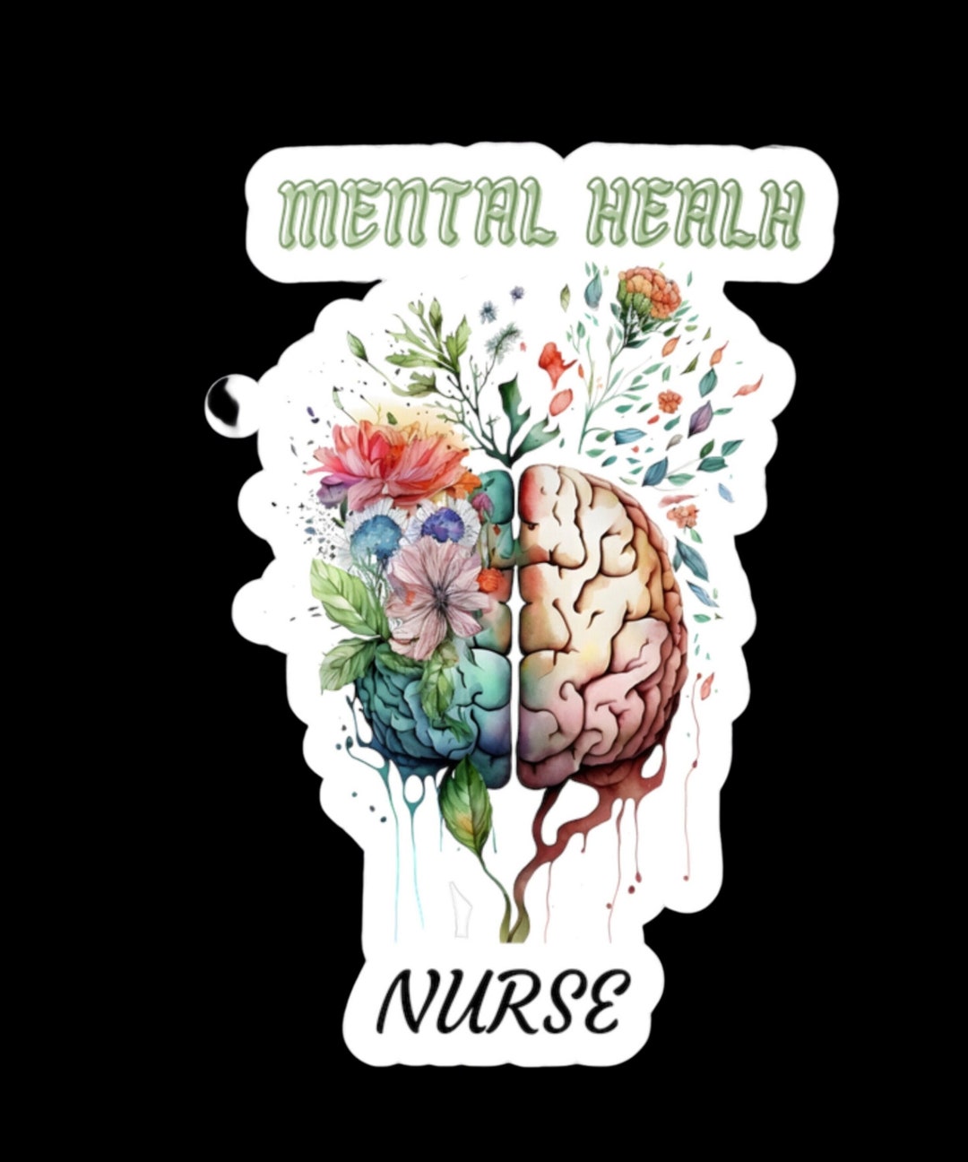 Mental Health Nurse Sticker, Nursing Tumbler Stickers, Nursing Sticker ...