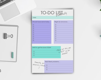 Printable to Do List Blue Gold Marble Effect Border Instant - Etsy UK