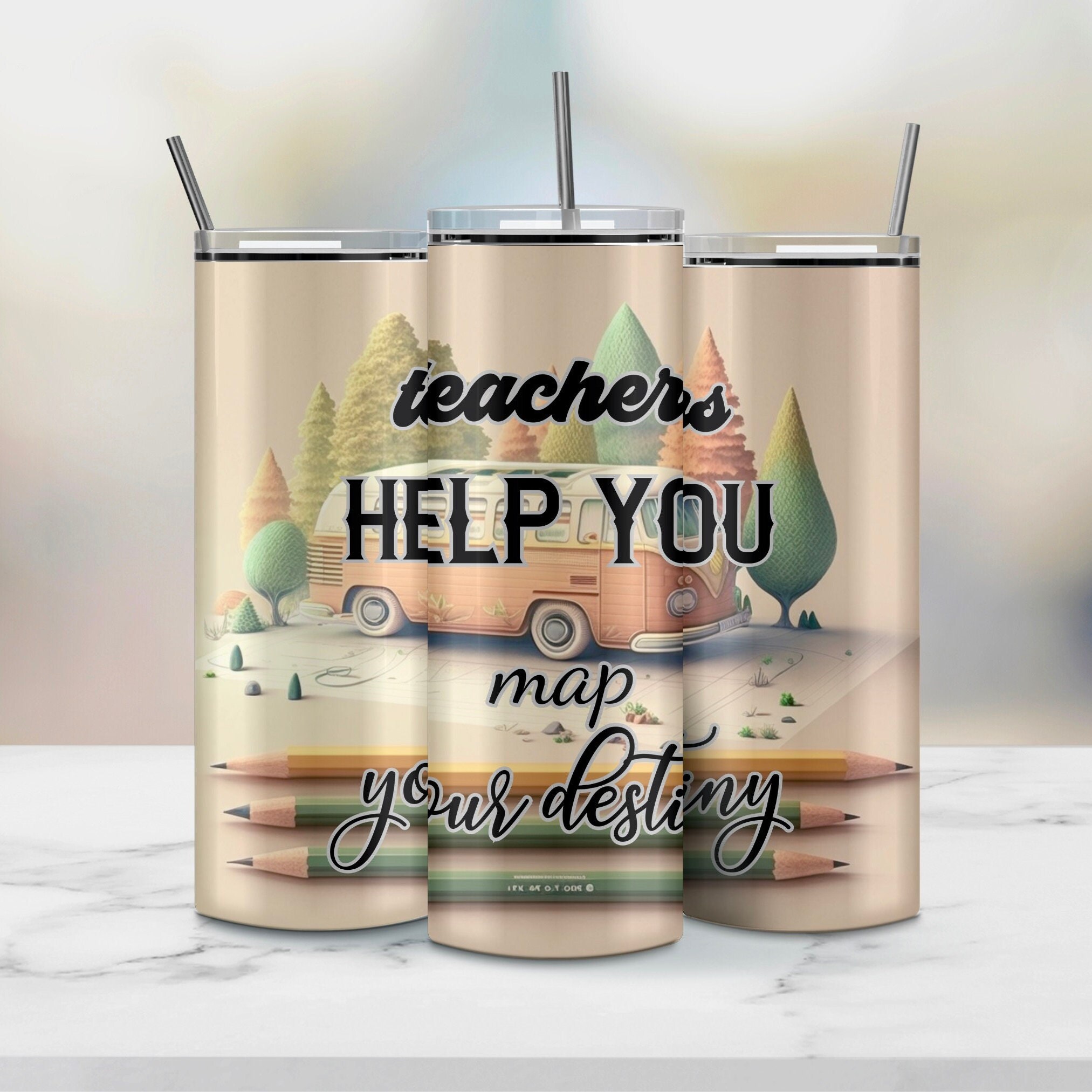Teachers Help You Map Your Destiny Teacher Love PNG - Etsy