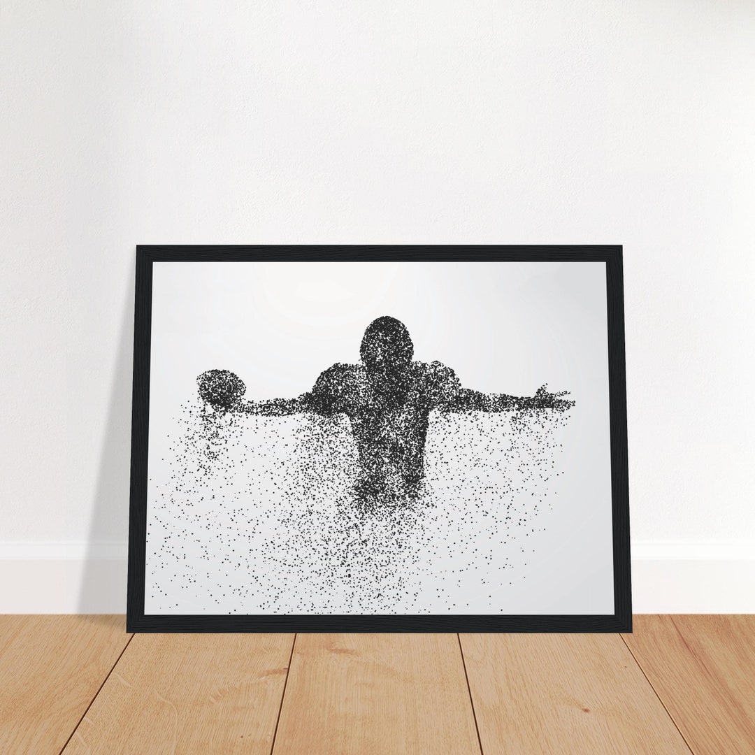 Football Framed Wall Art Prints Football Room Decor for Men Kids ...