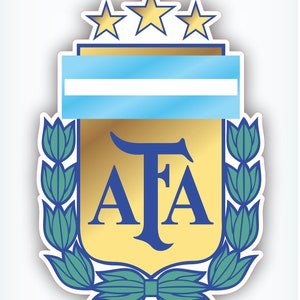 AFA Argentina National Team Soccer Football Car Bumper Sticker Decal - Etsy