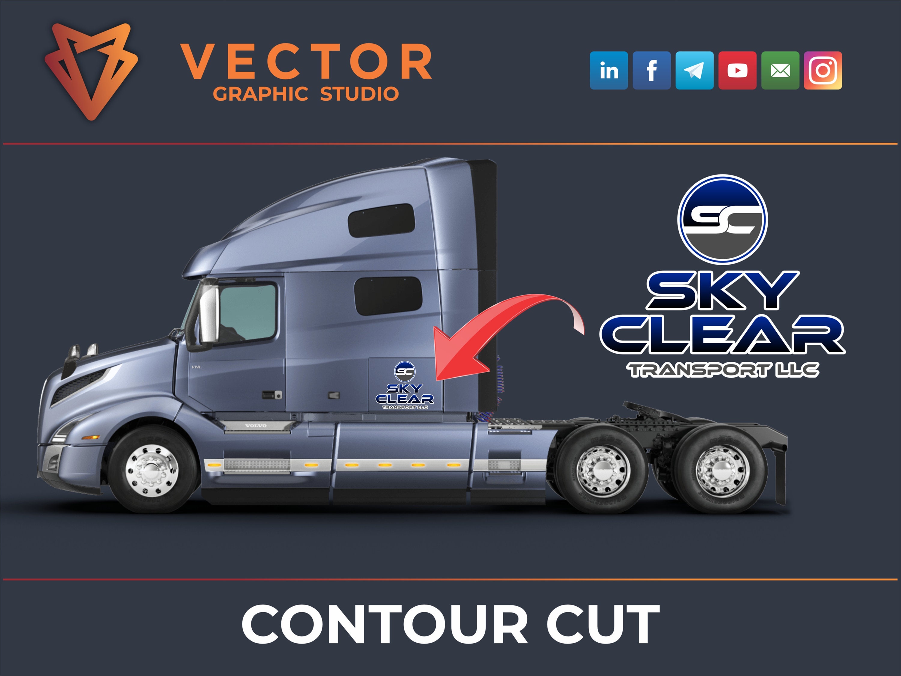 US Dot Truck Signs, Truck Decals - Multiple Colors and Sizes - Vinyl ...