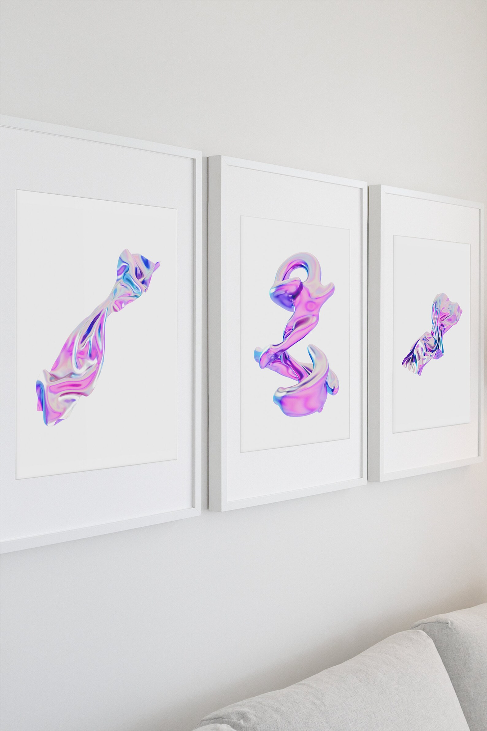 Futuristic Art Print, Modern Digital Art Print - Etsy