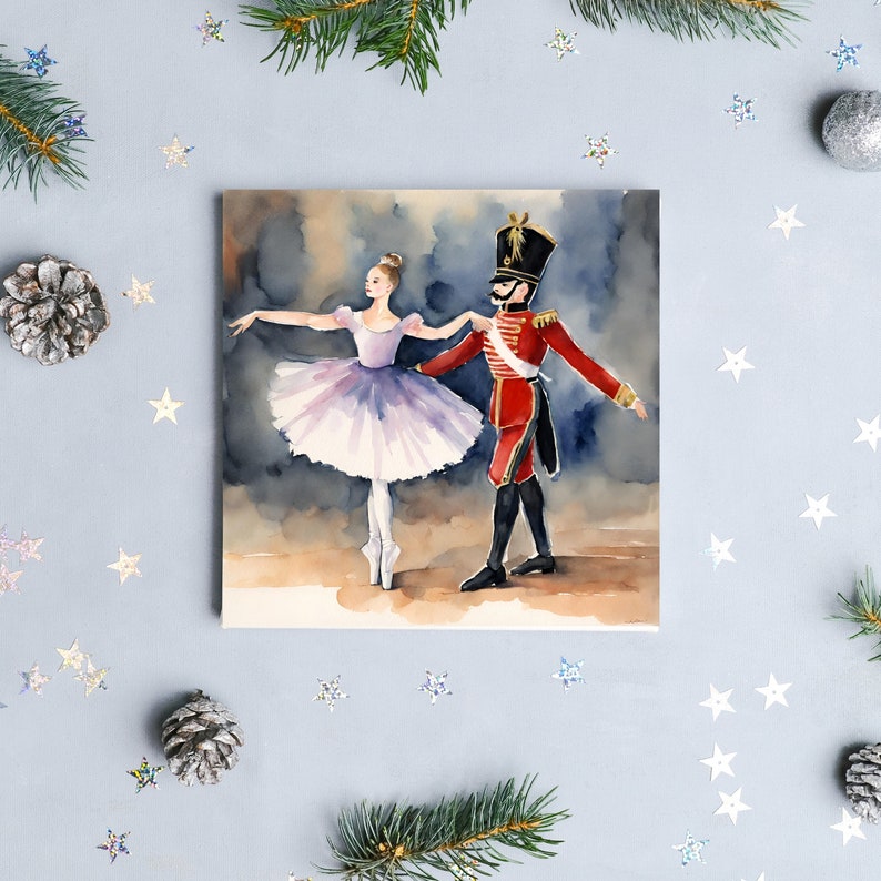 Nutcracker Ballet Wall Art Digital Download - Holiday Themed Décor ...