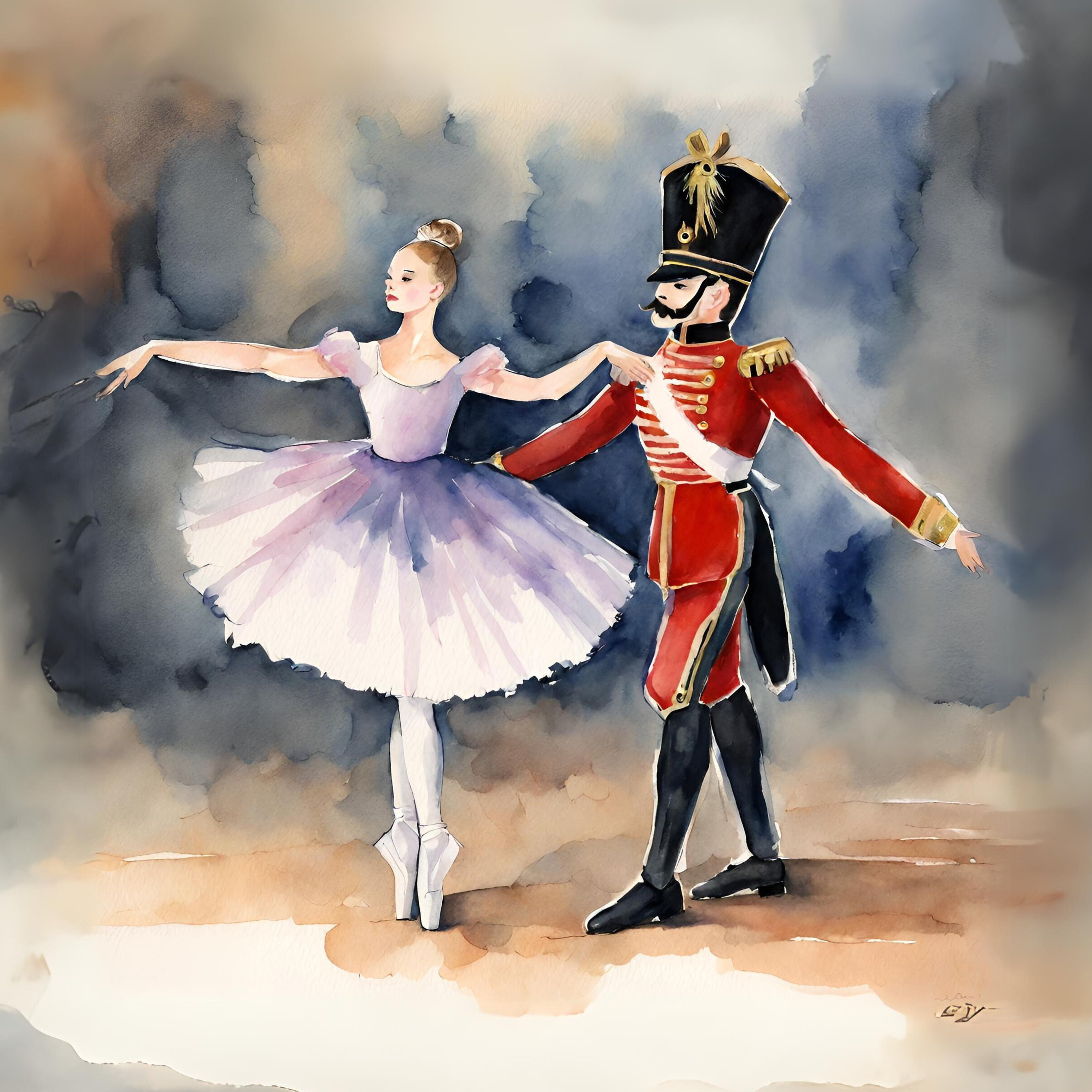 Nutcracker Ballet Wall Art Digital Download Holiday Themed Décor ...