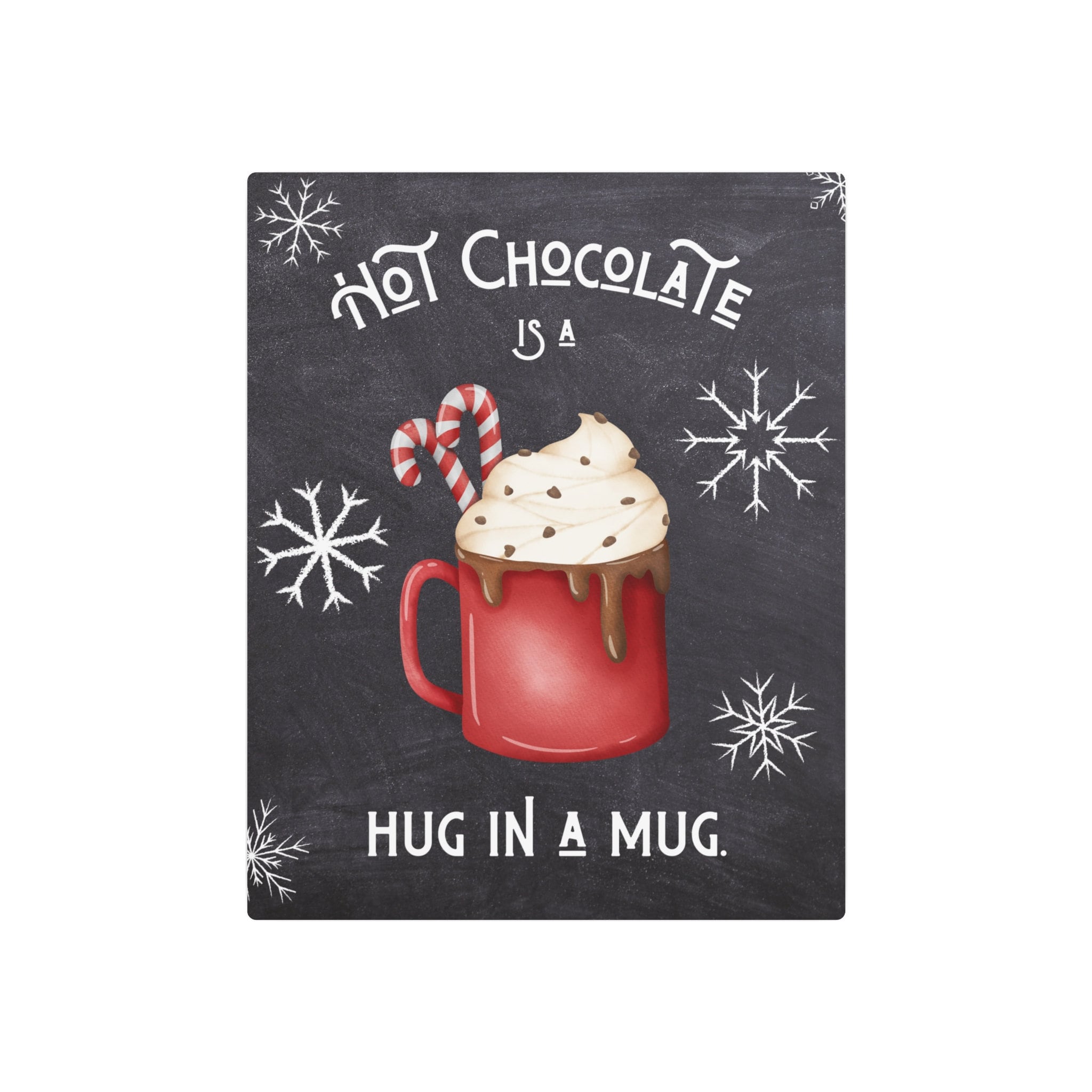 Hot Chocolate Sign Digital Download Winter Decor Printable Christmas ...