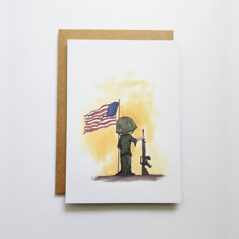Army Retirement Card - Etsy