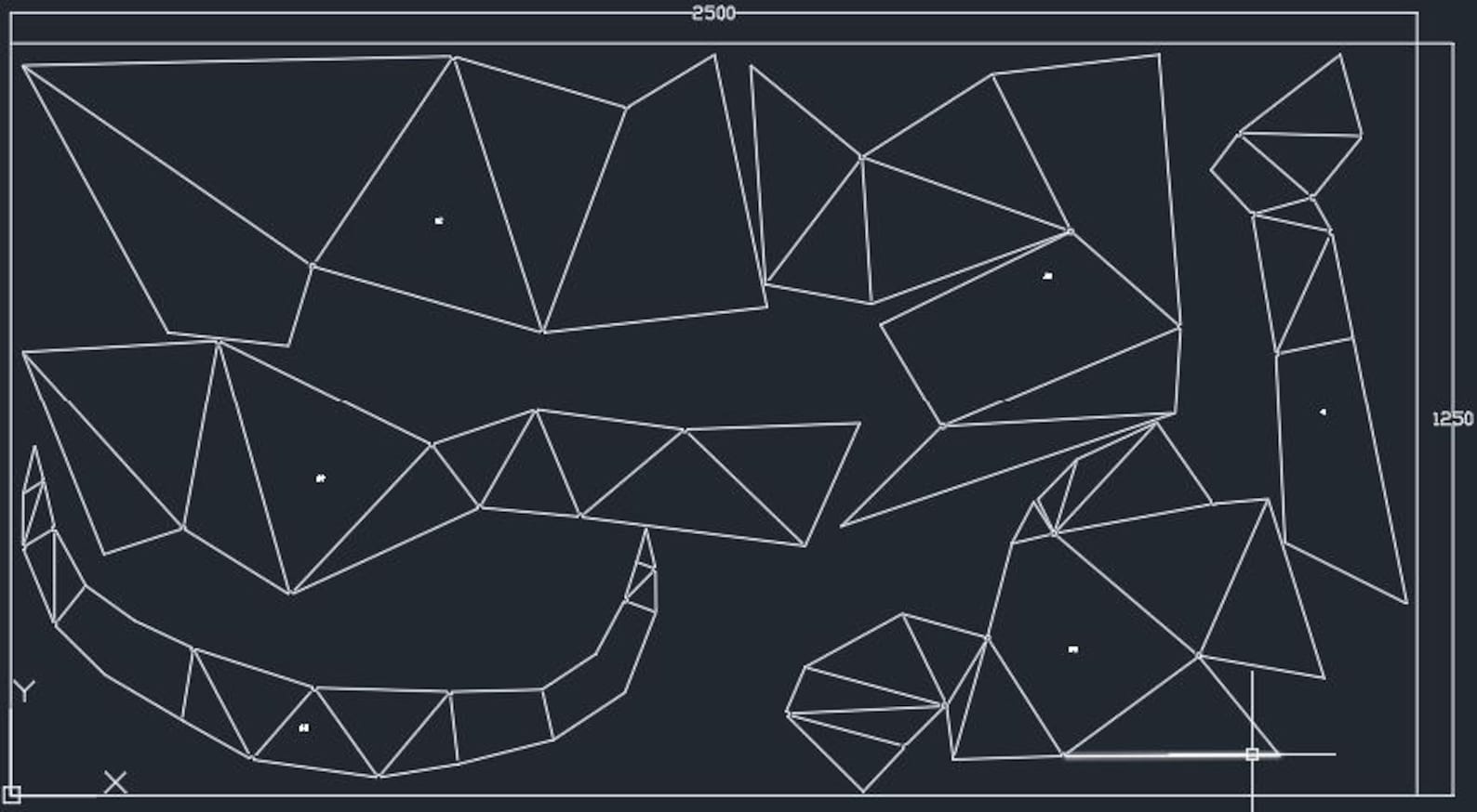 El Toro en DXF para ensamblar a partir de chapa metálica. Escultura ...