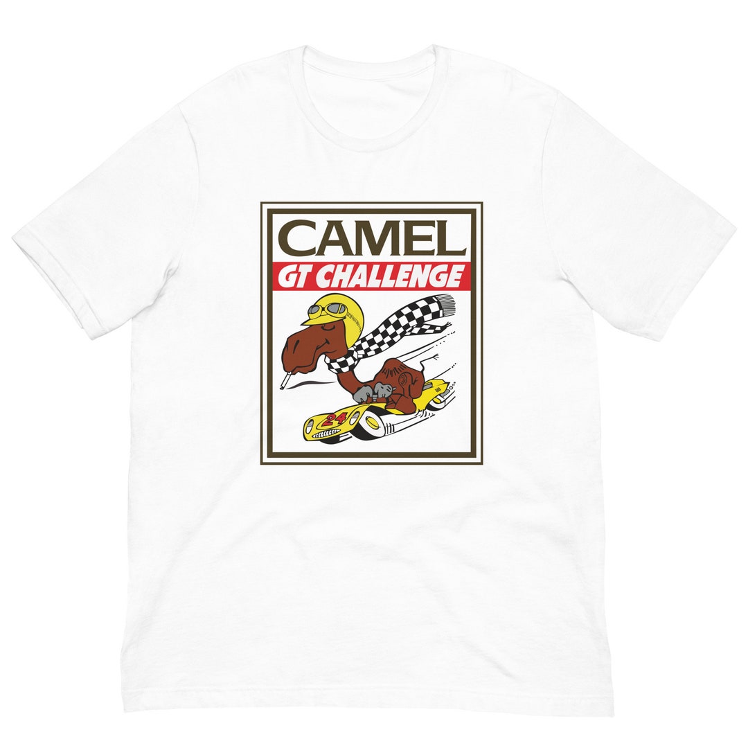 Vintage Camel GT Racing Tee Shirt Iconic Motorsport Heritage Inspired ...
