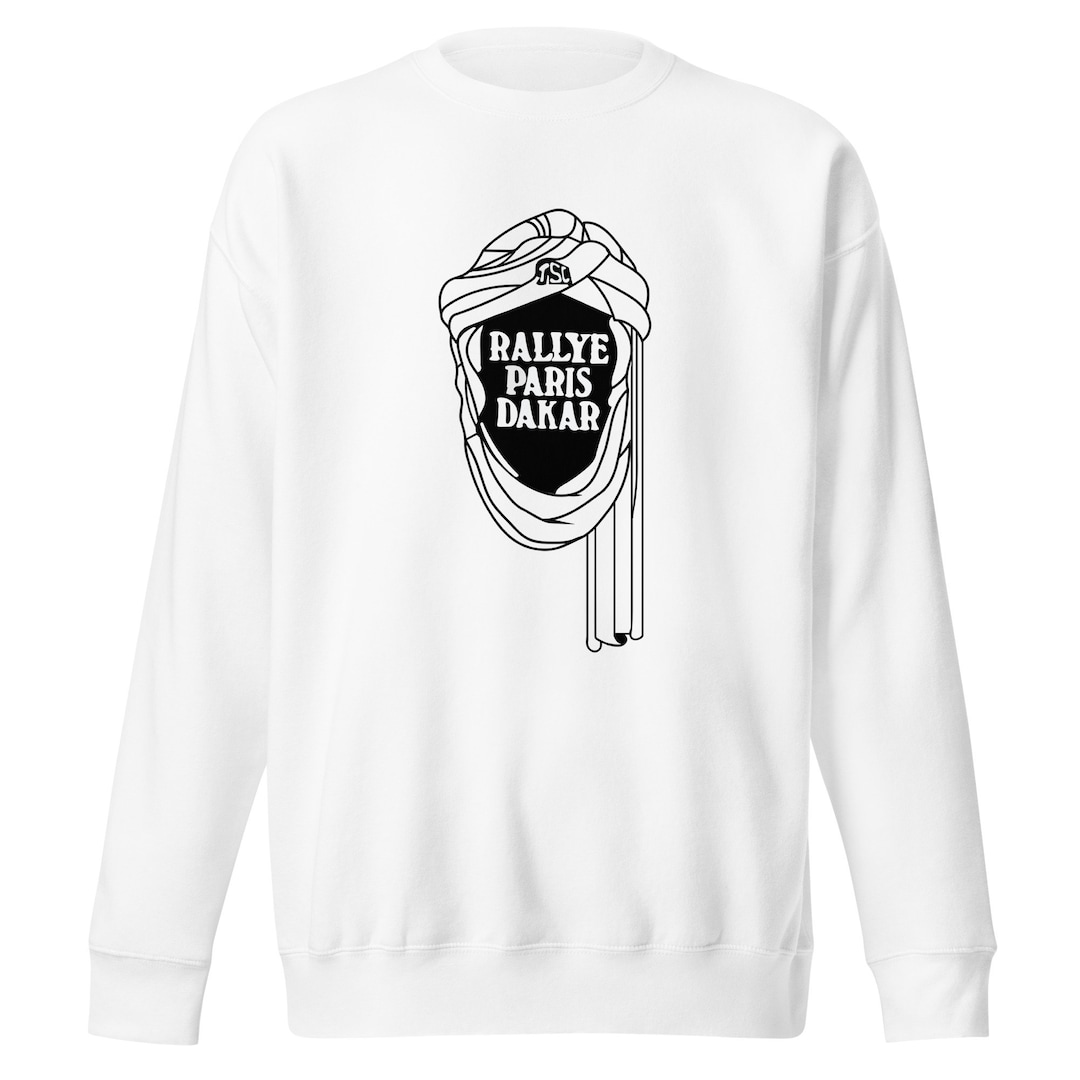 Vintage Dakar Rally Crewneck Sweater Adventure-ready Motorsport Apparel ...