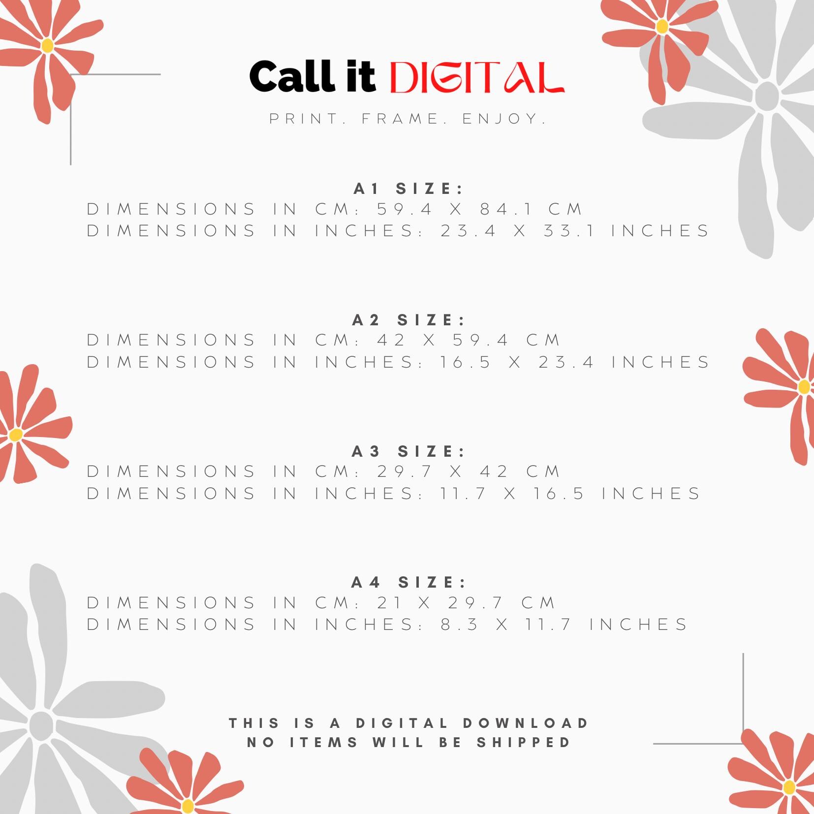 Arabic Numbers Poster - Educational Wall Art for Kids Room and Nursery ...