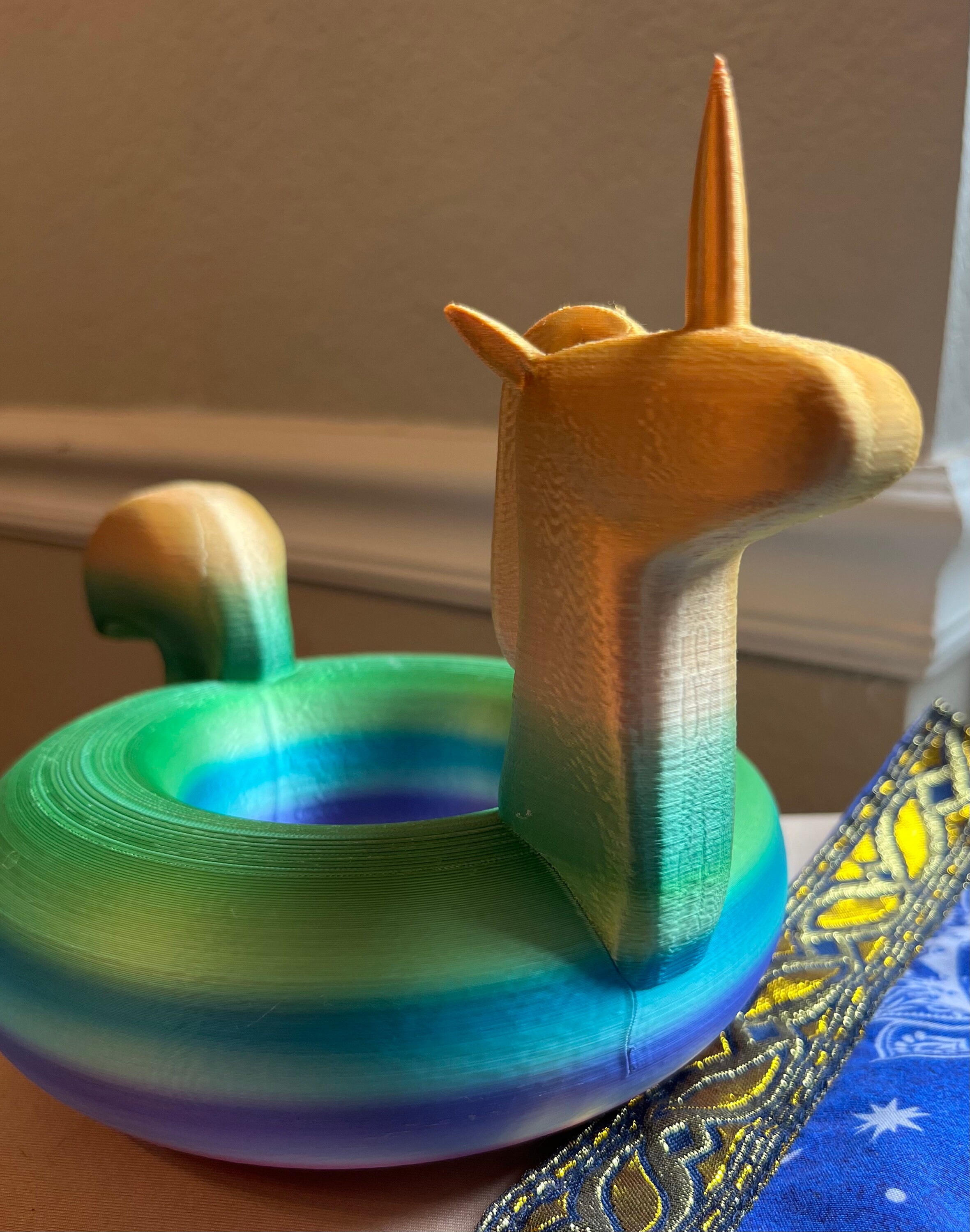 Rainbow Unicorn Pool Floatie Planter - Etsy