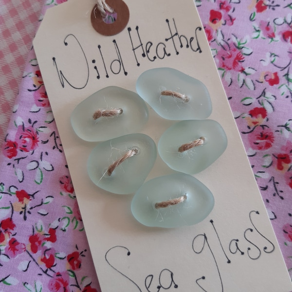 Sea Glass Buttons - Etsy