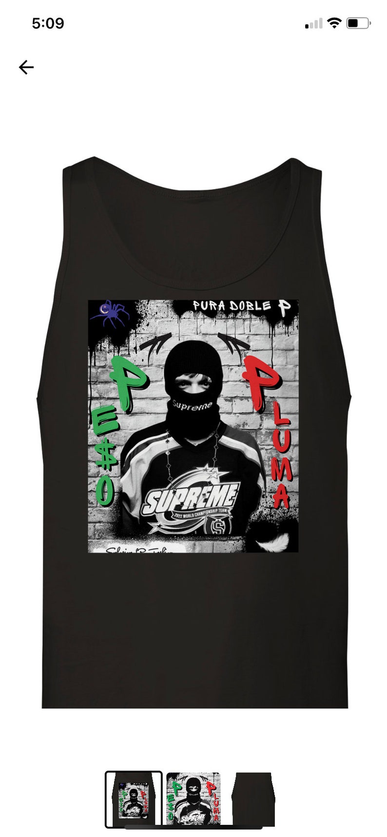 Peso Pluma digital Design - Etsy