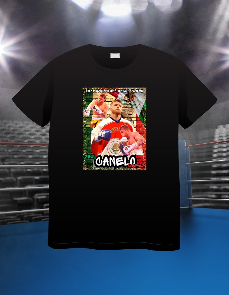 Canelo Álvarez (t-shirt) - Etsy