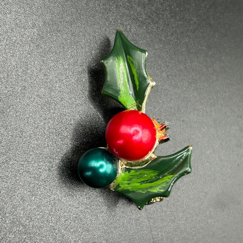 Holly Pin - Etsy