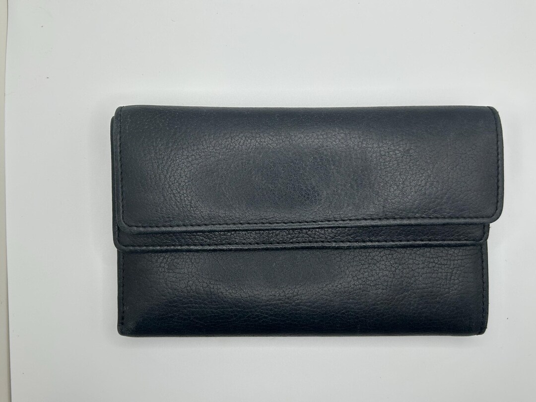 Rolf’s Black Leather Women’s Mini Wallet - Etsy