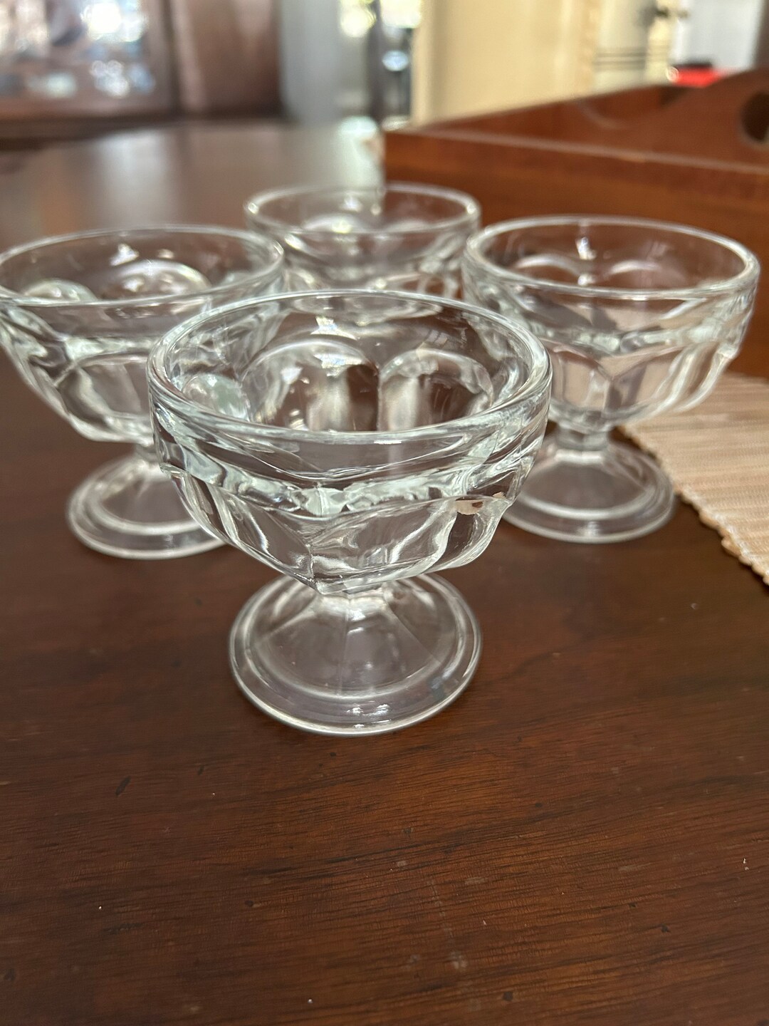 Federal Glass Desert Sherbet Sundae Glasses By - Etsy